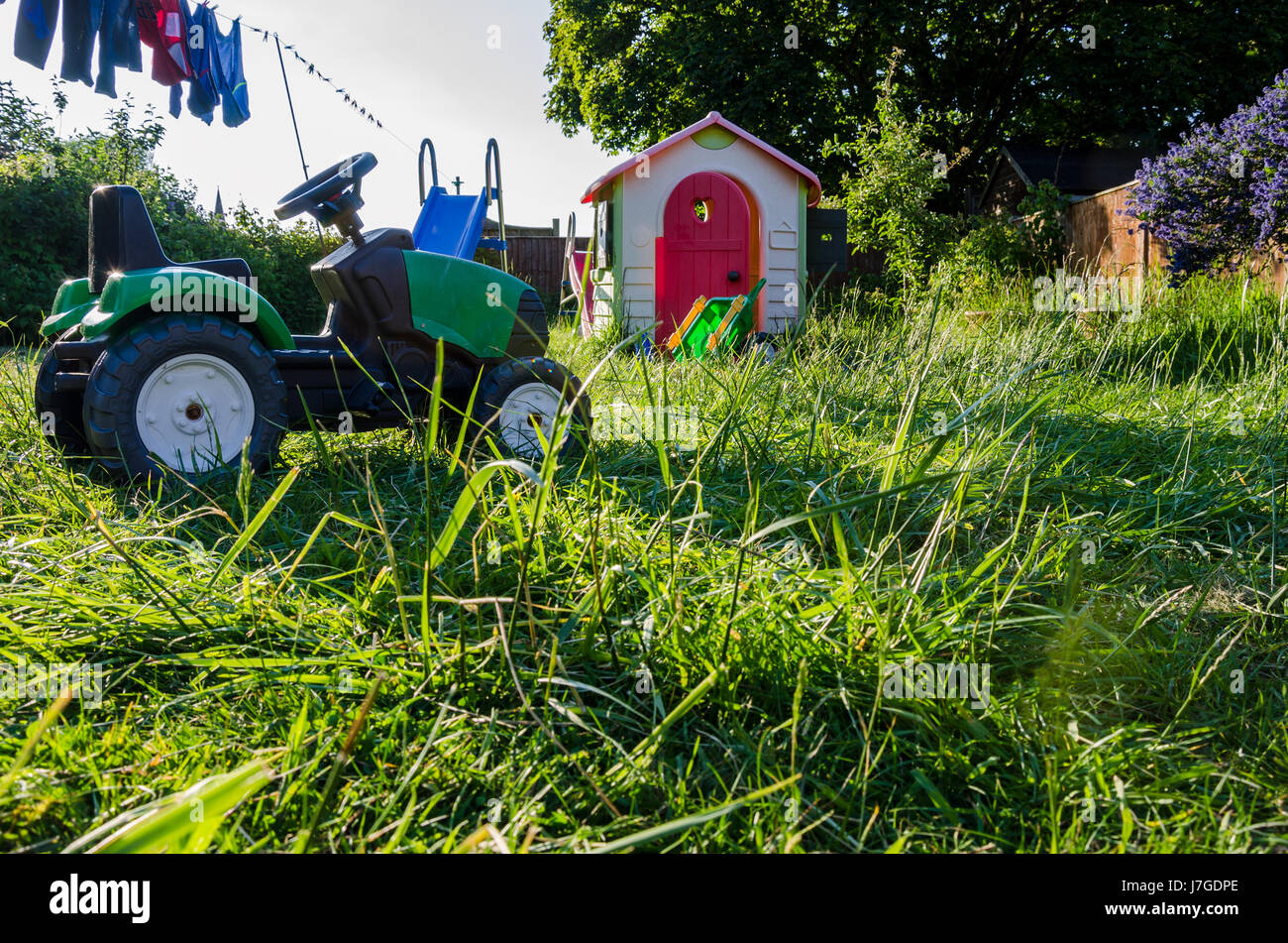 Toy on grass hi-res stock photography and images - Alamy