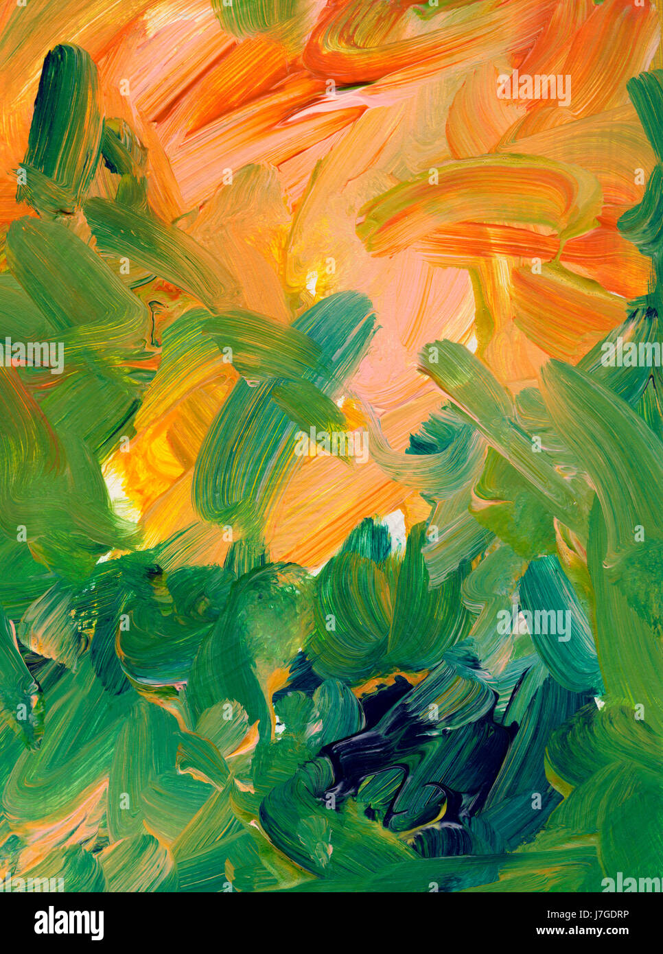art painting paint abstract painted strokes of the brush paintings ...