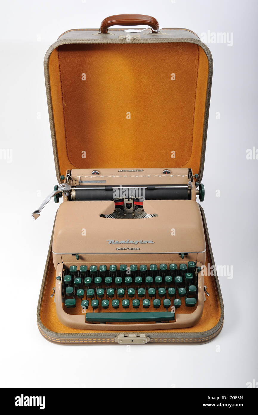1950's Remington manual typewriter Stock Photo - Alamy