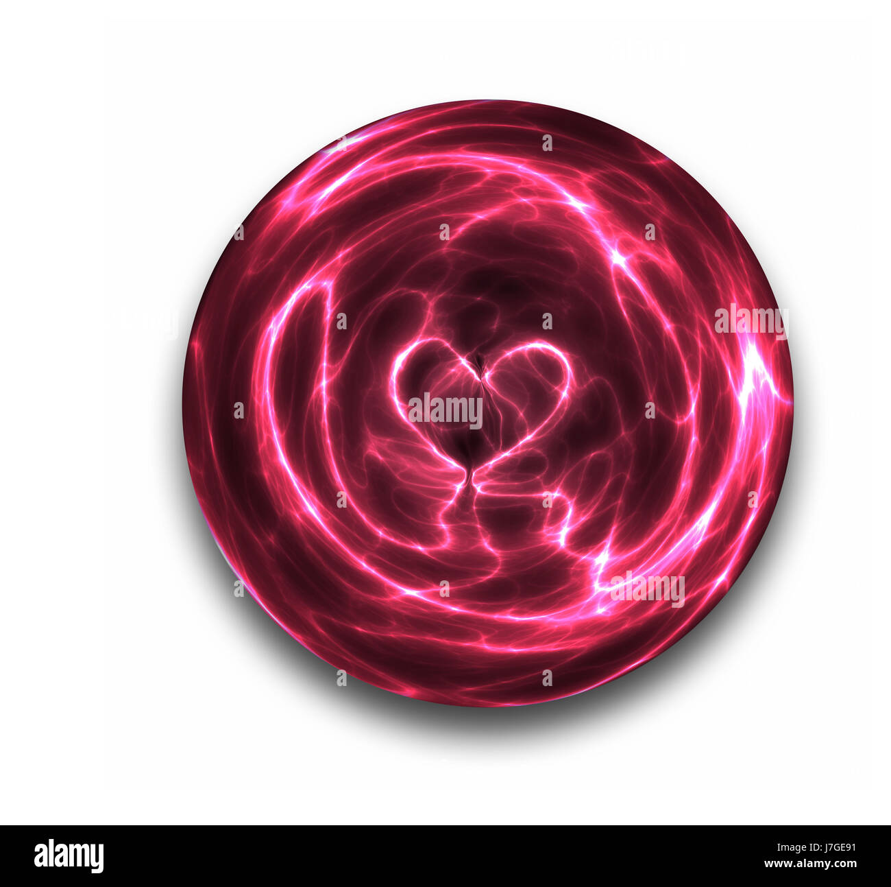 Electric arc illustration Cut Out Stock Images & Pictures - Alamy