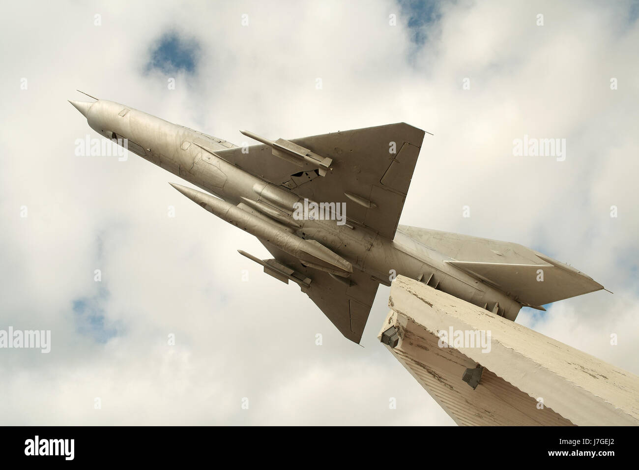 Supersonic jet fighter and interceptor aircraft hi-res stock ...