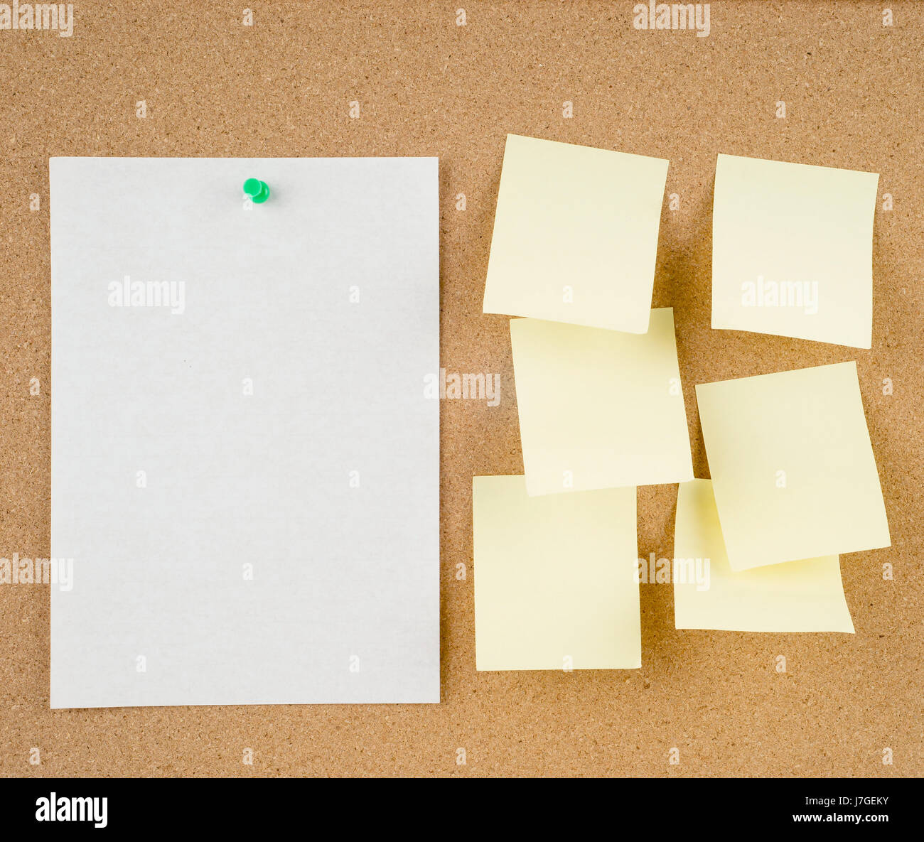 note memo board notes cork message pinup notepaper sheet of paper paper ...