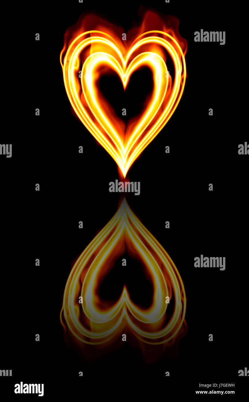 reflection hot affection illustration heat fire conflagration flame ...