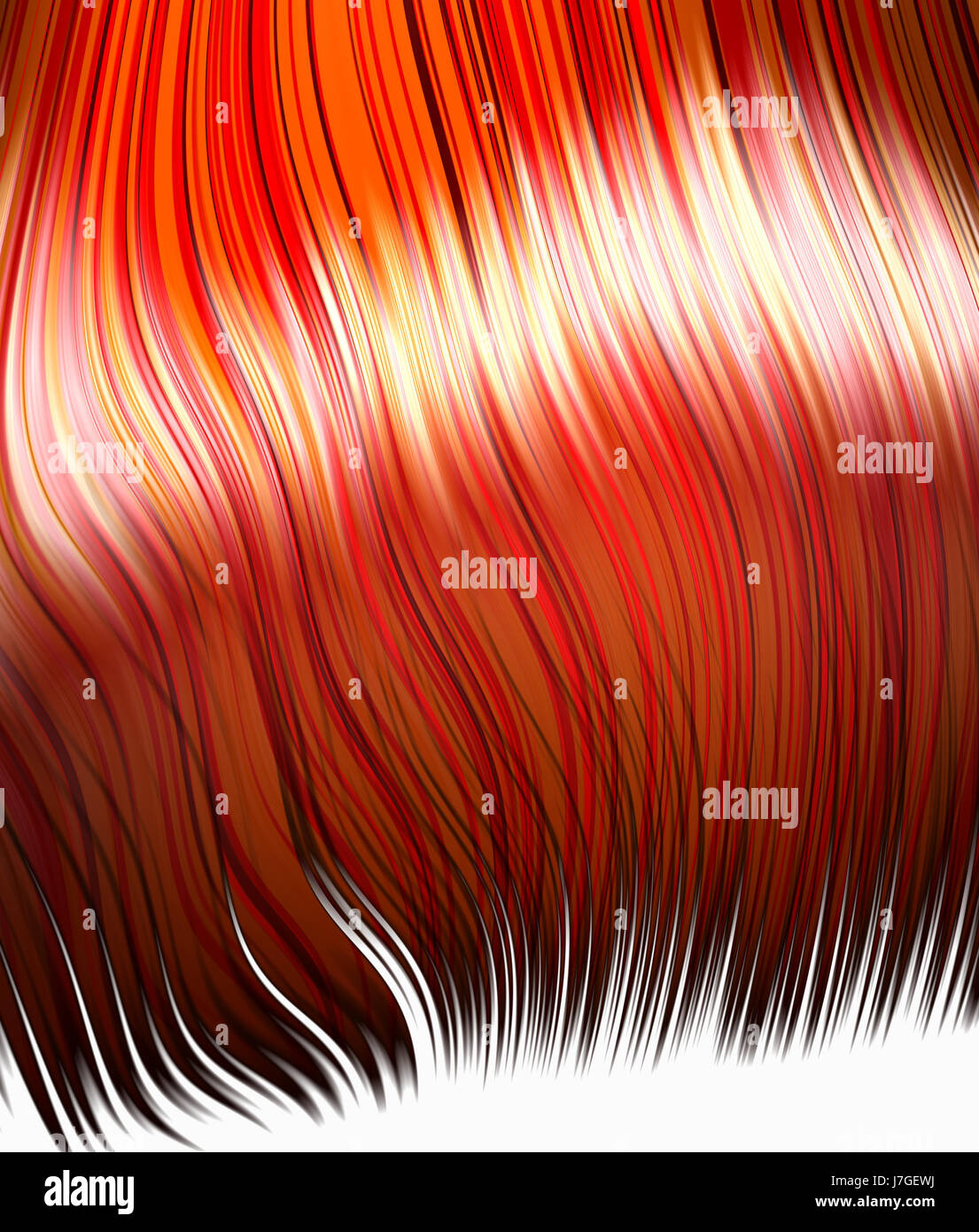 Manga woman head hair illustration hi-res stock photography and images ...