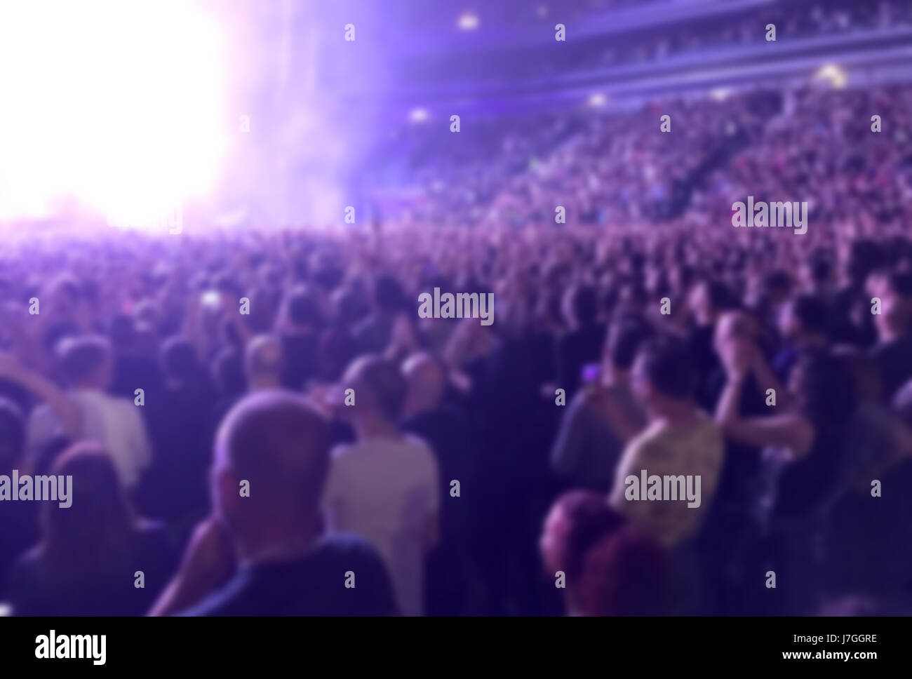 blurred concert background light show Stock Photo - Alamy