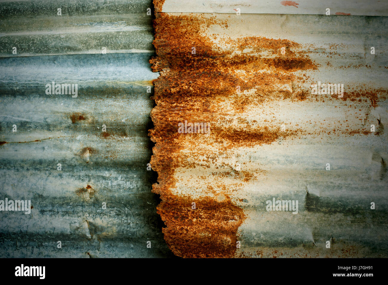 Rusty corrugated metal wall ,rusty Zinc grunge style background Stock ...