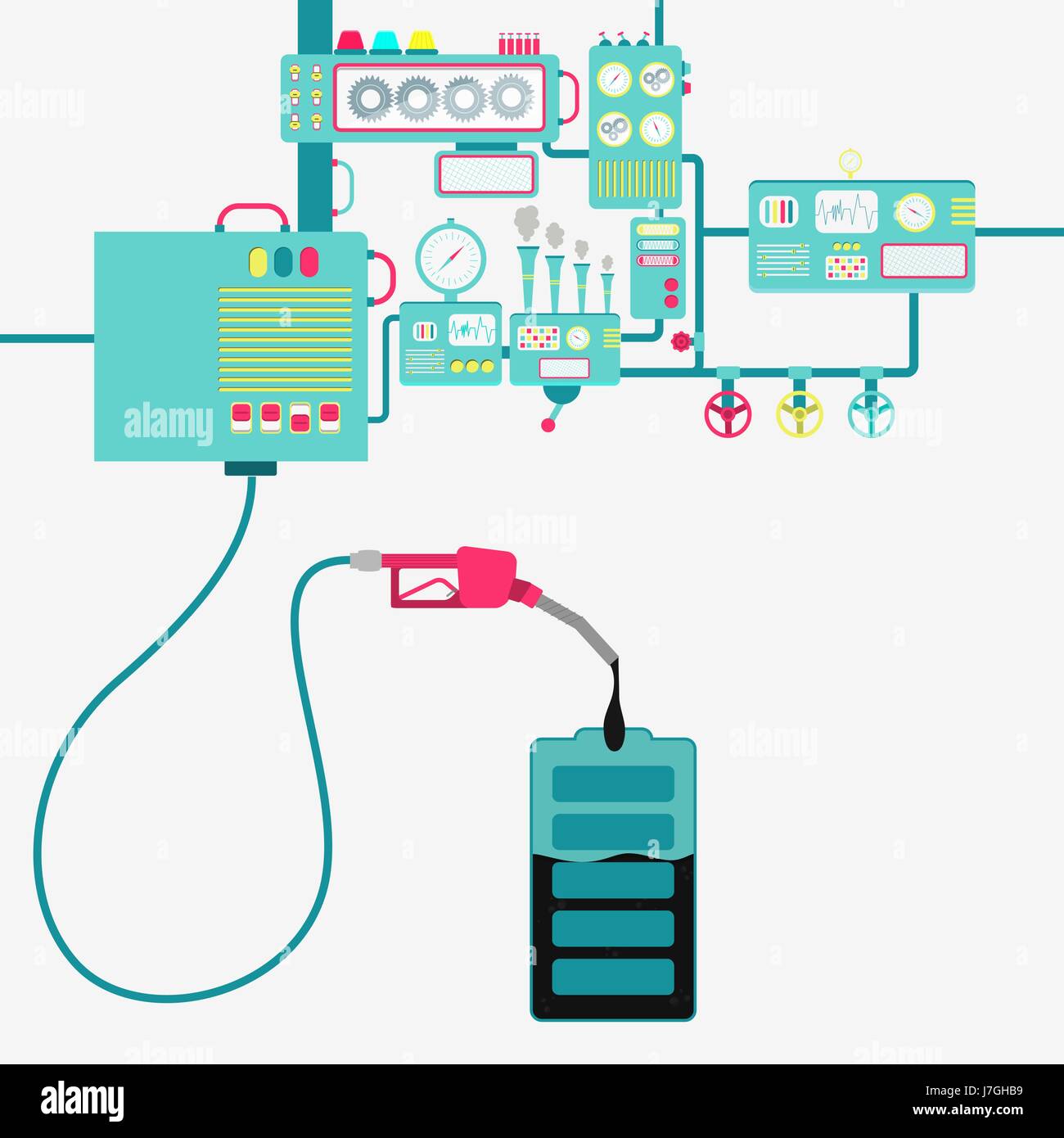 Refueling machine hi-res stock photography and images - Alamy