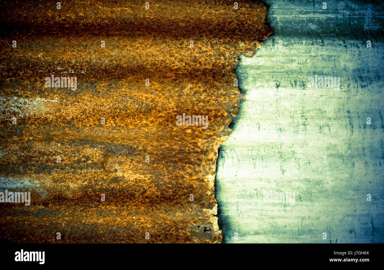 Rusty corrugated metal wall ,rusty Zinc grunge style background Stock ...