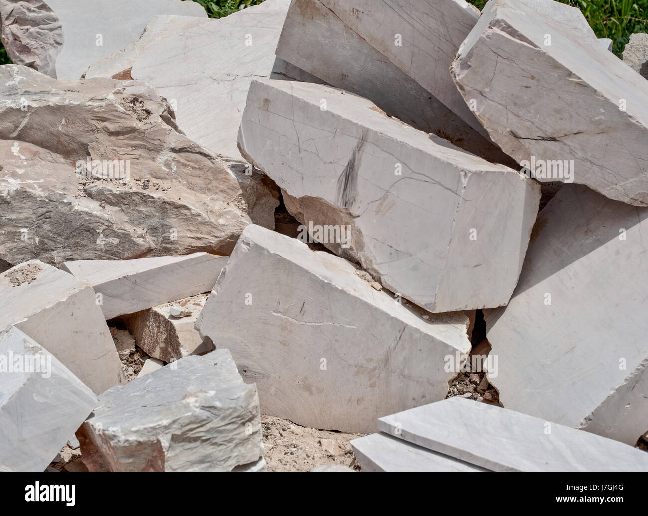 marble mound rubble, background Stock Photo - Alamy