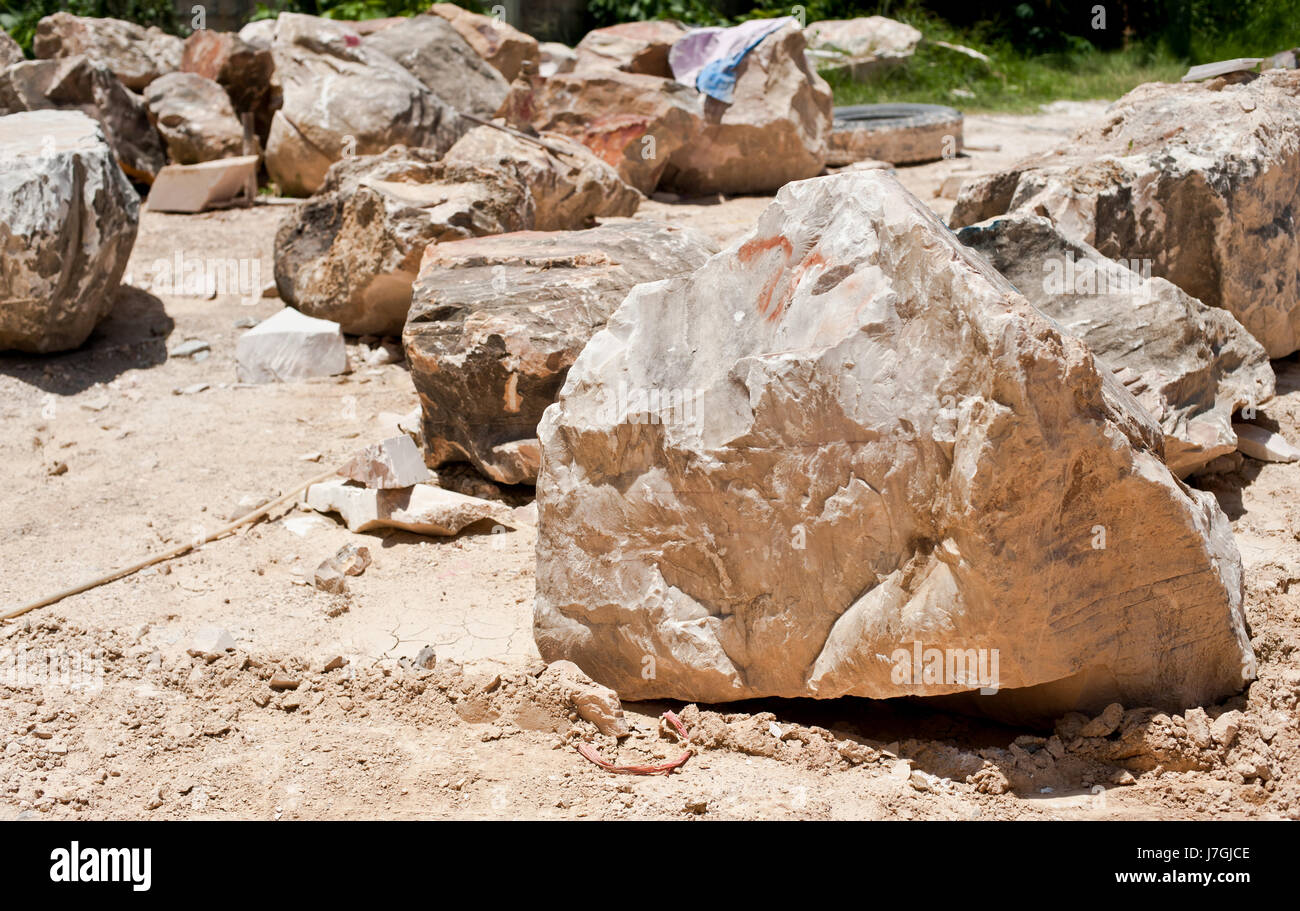 marble mound rubble, background Stock Photo - Alamy