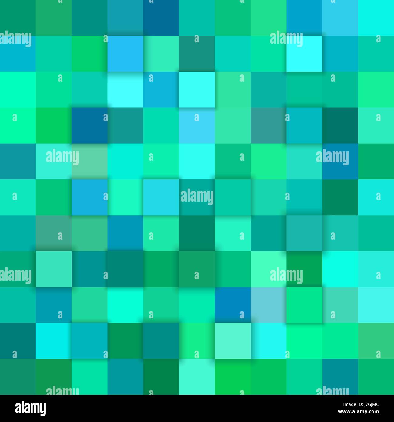 Teal abstract 3d cube background Stock Vector Image & Art - Alamy