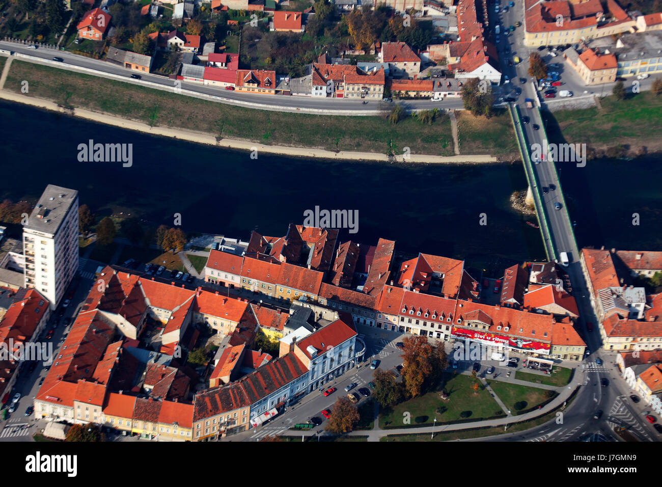 Kupa River in Karlovac Stock Photo - Alamy