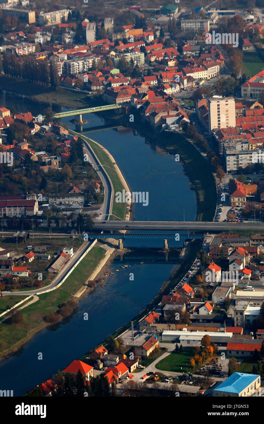 Kupa River in Karlovac Stock Photo - Alamy