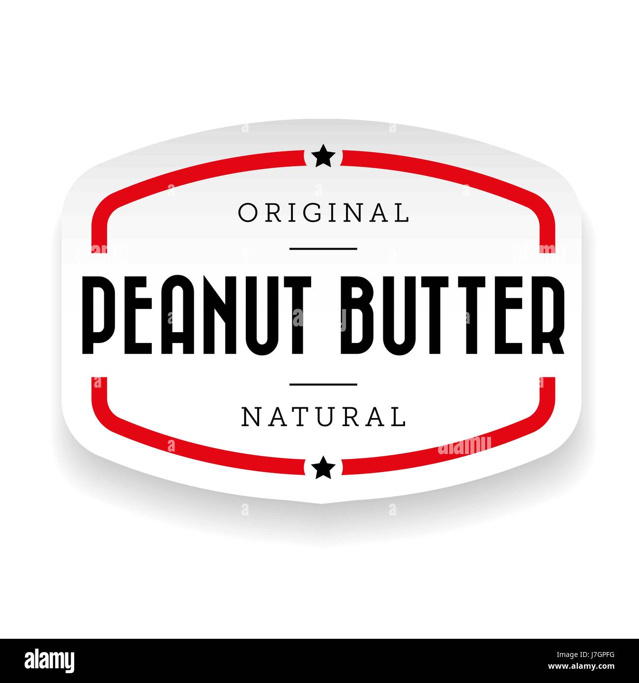 Peanut illustration vintage Cut Out Stock Images & Pictures - Alamy