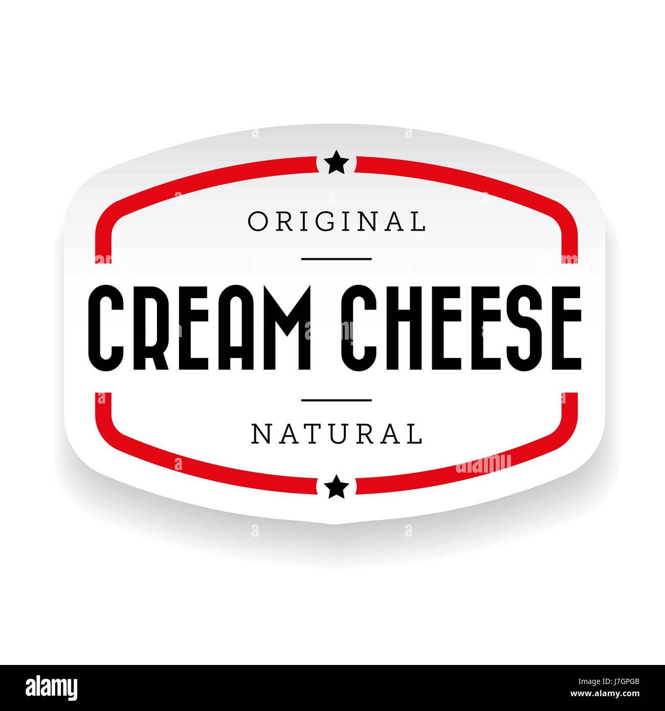 Cream Cheese vintage stamp vector Stock Vector Image & Art - Alamy