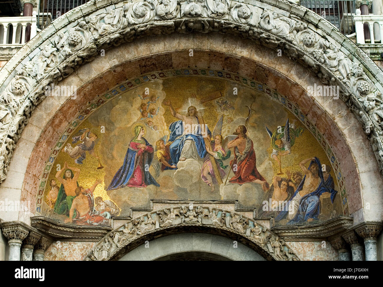 blue religion church stone heaven paradise cathedral arch venice europe ...