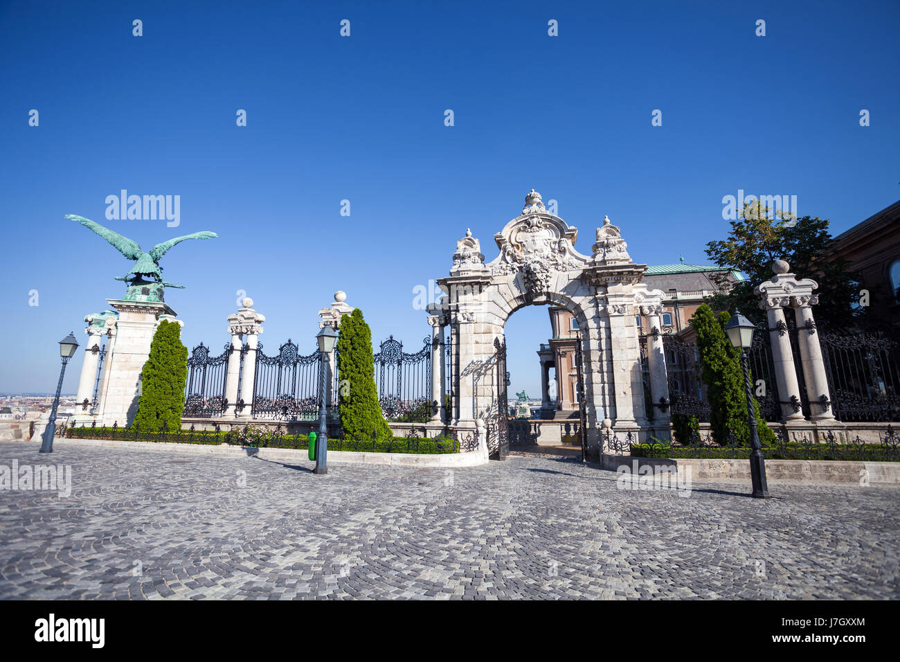 Historical ornamental iron gate hi-res stock photography and images - Alamy