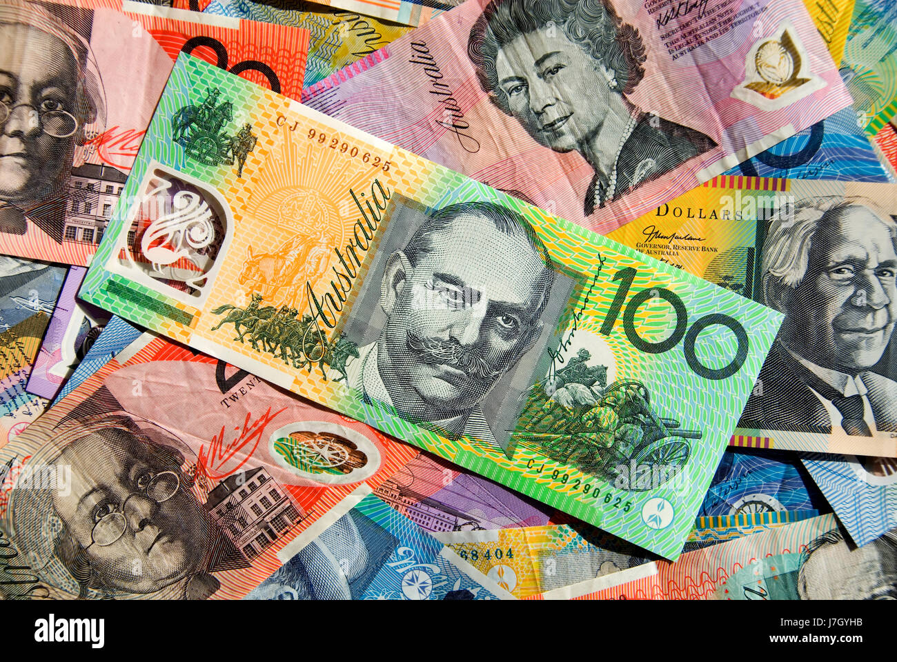Australian 10 dollar note hi-res stock photography and images - Alamy