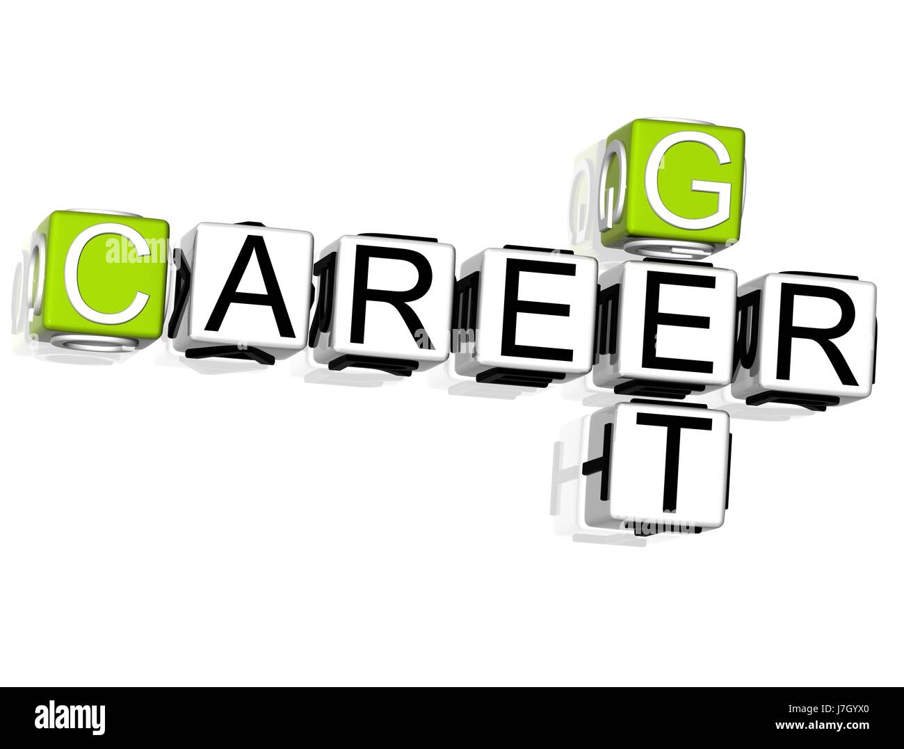 office career job isolated model design project concept plan draft ...