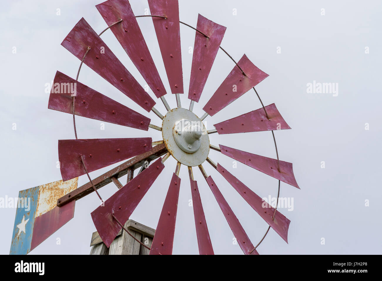 Texas themed windmil Stock Photo - Alamy