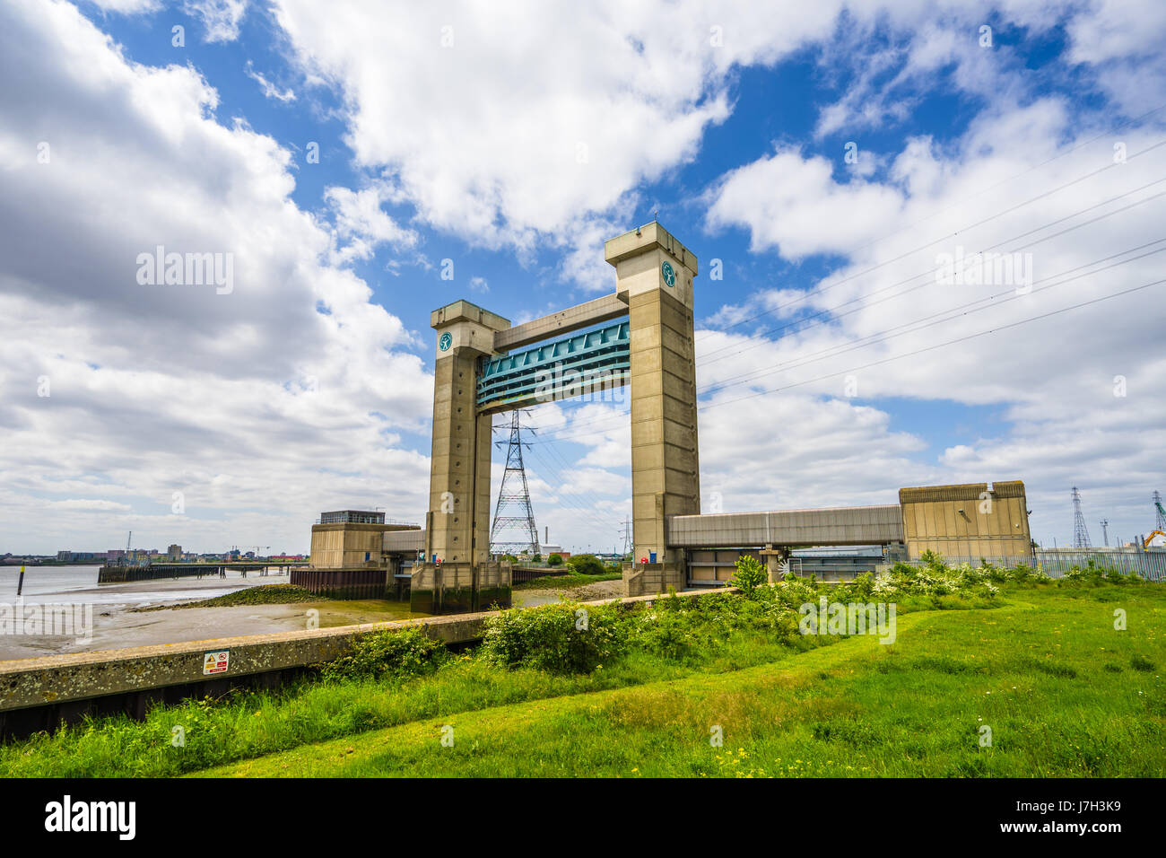 Barking creek flood barrier hi-res stock photography and images - Alamy