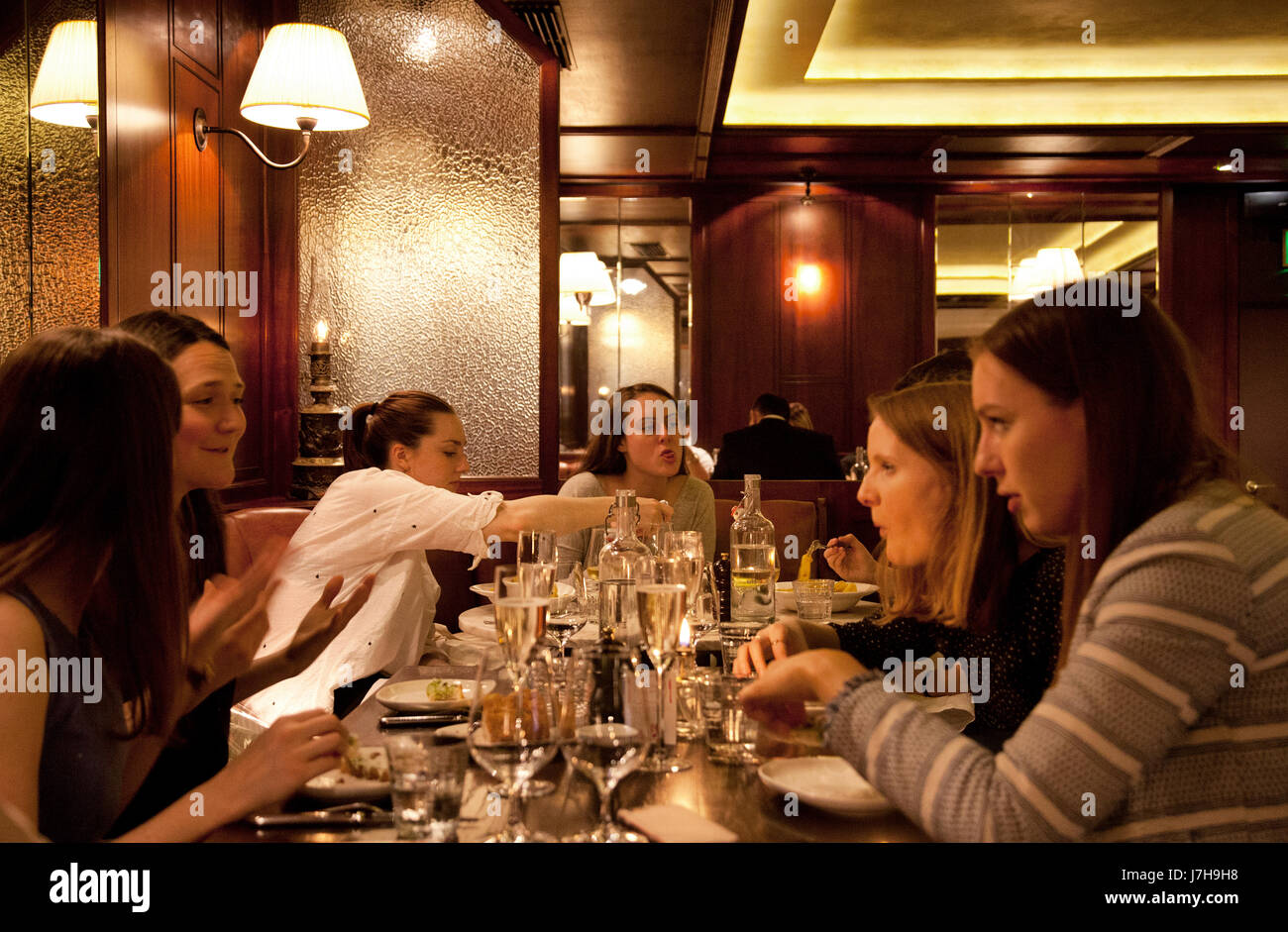 Cafe Murano in Covent Garden - London UK Stock Photo - Alamy