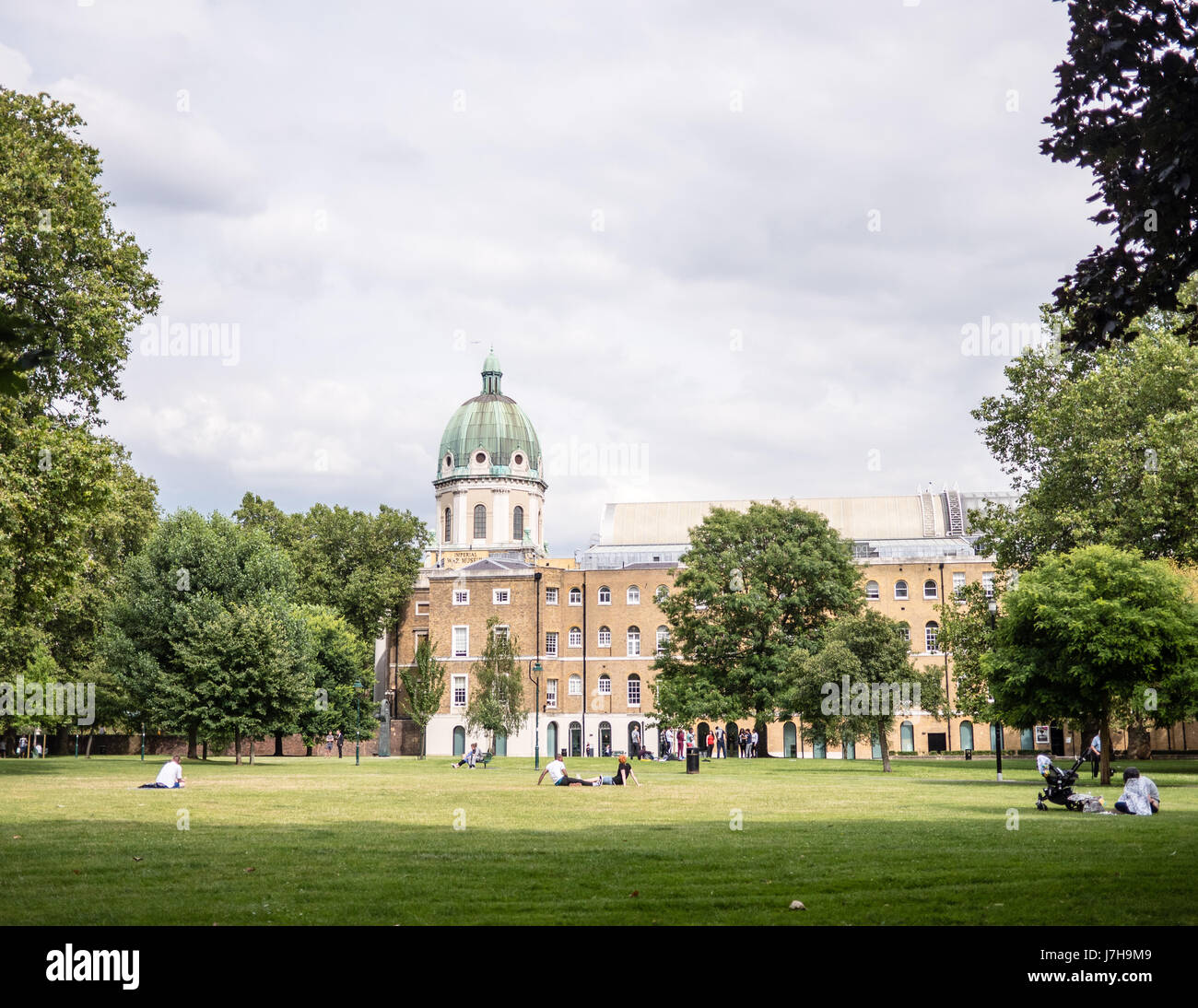 Imperial War Museum grounds in London Stock Photo - Alamy