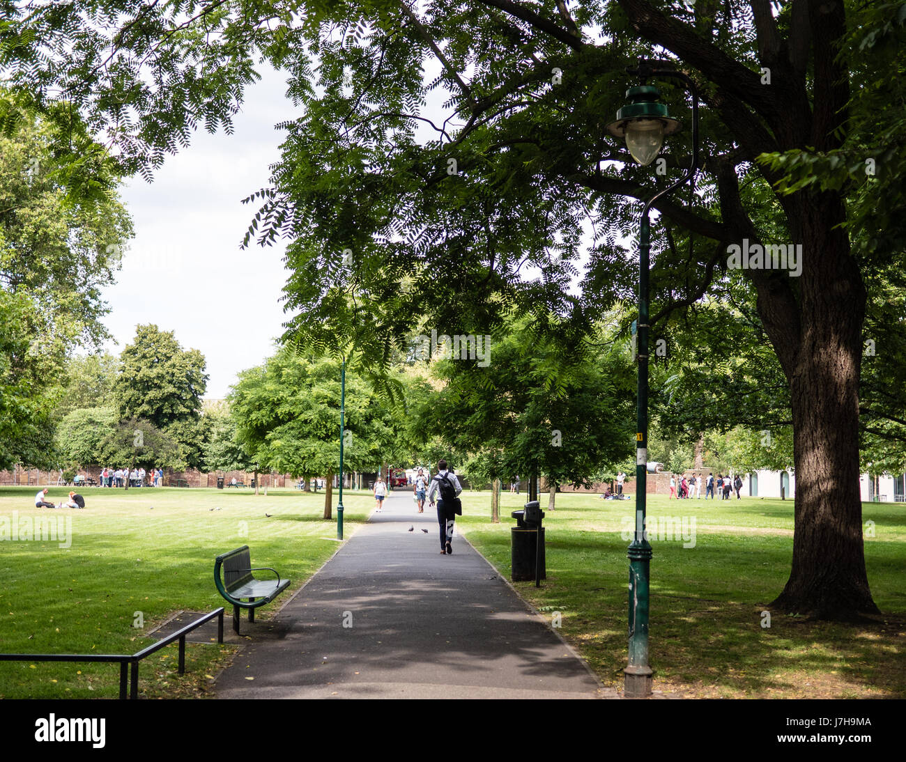 Imperial War Museum grounds in London Stock Photo - Alamy