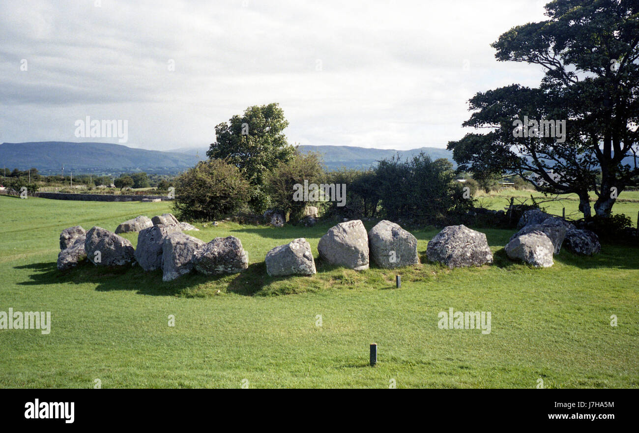 Carrowmore Megalithic Cemetery - Co. Sligo - Ireland Stock Photo - Alamy