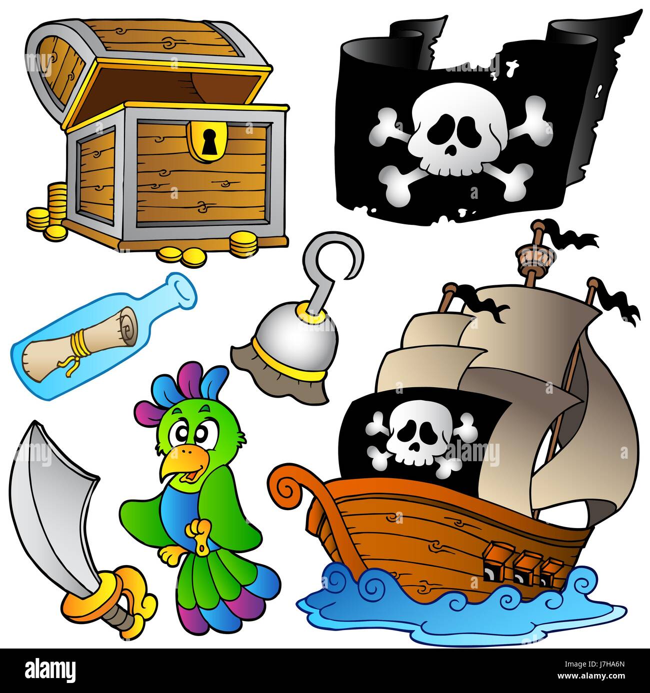 Pirate Treasure Clipart For Kids