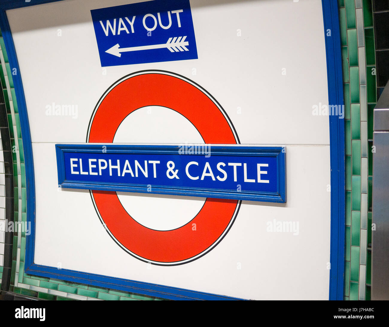 Way Out Sign London Underground High Resolution Stock Photography and ...