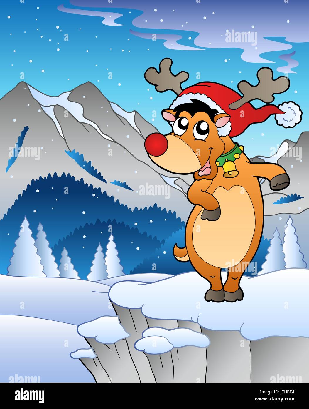 animal mammal fauna deer reindeer young younger laugh laughs laughing ...