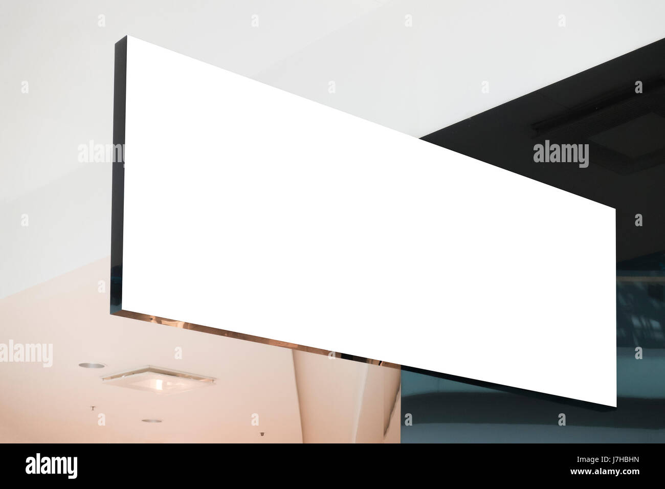 Mock up rectangular shape signboard hi-res stock photography and images ...