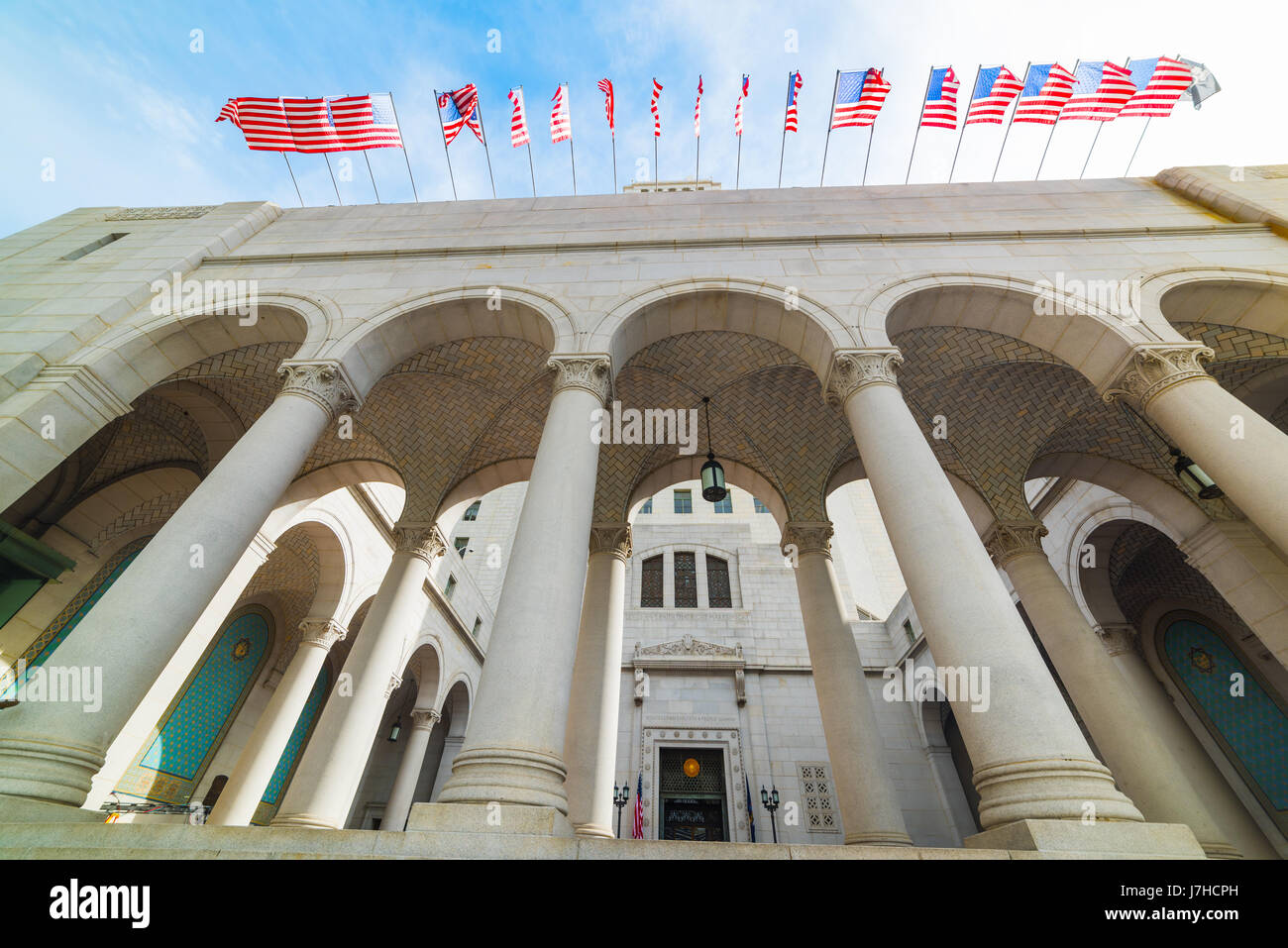 Los Angeles city hall in California Stock Photo - Alamy