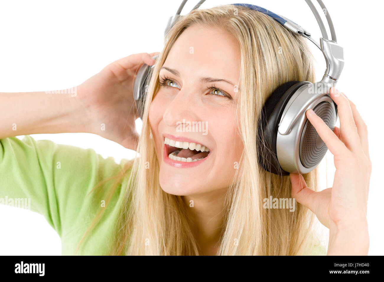 woman lifestyle relaxation delighted unambitious enthusiastic merry ...