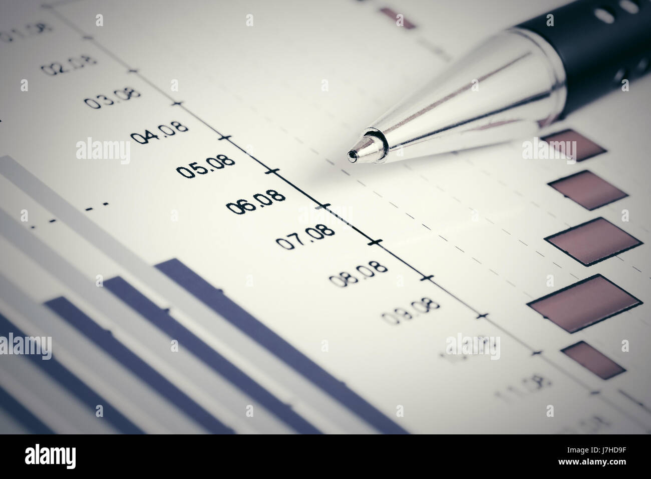 Financial graphs and charts Stock Photo - Alamy