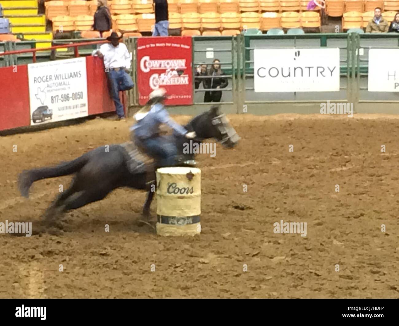 Fort Worth Texas Stock Yards Rodeo Stock Photo - Alamy