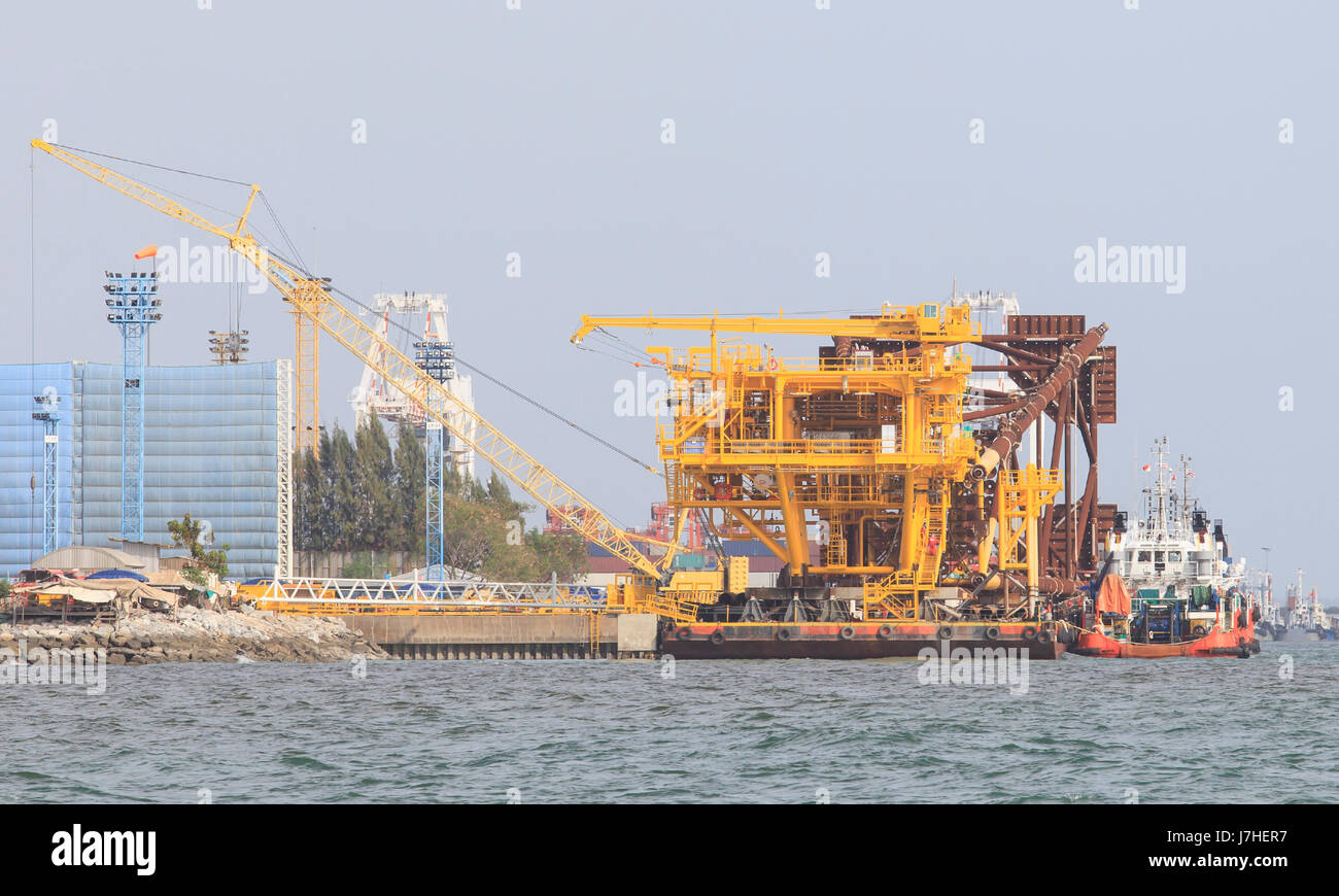 construction structure of Offshore platform petroleum site plant use ...