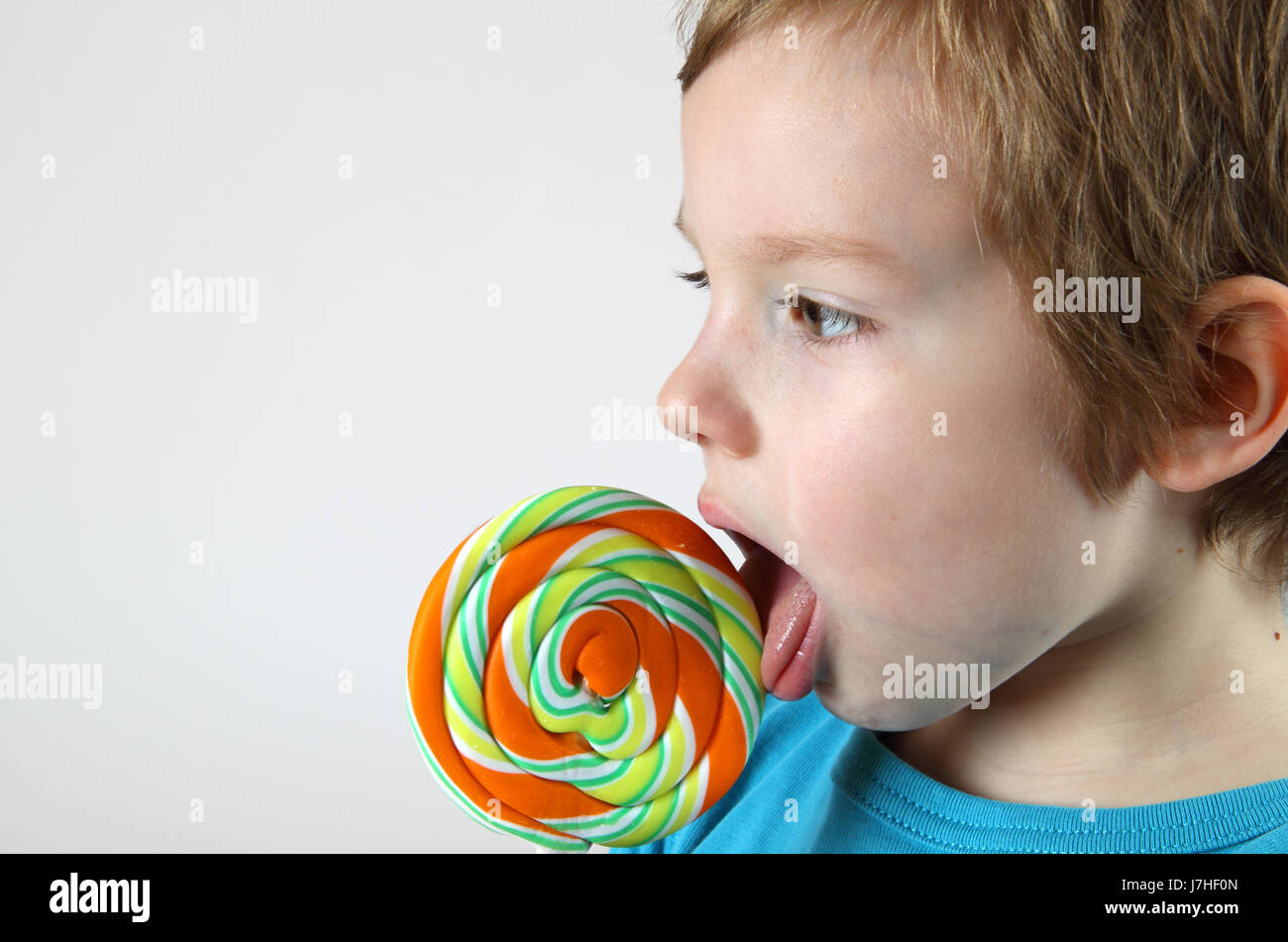 child with lolly Stock Photo - Alamy