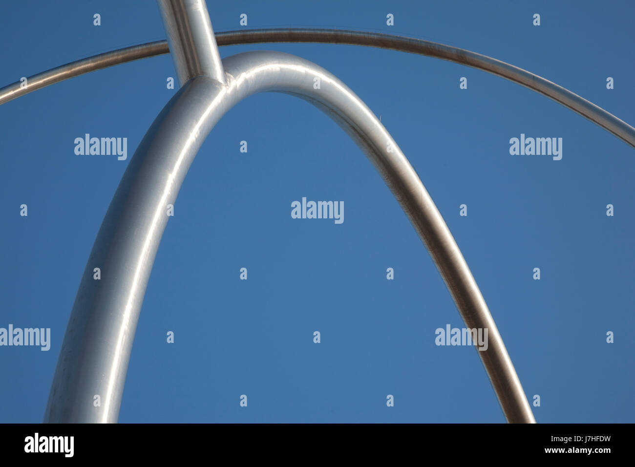 blue steel metal abstract frame firmament sky backdrop background ...