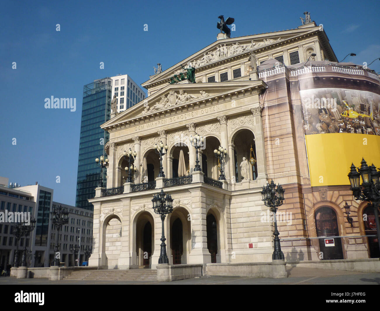 old opera frankfurt Stock Photo - Alamy