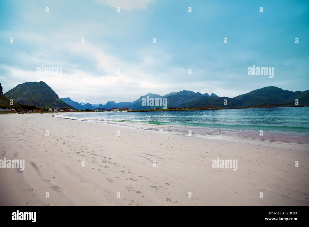 Rainy weather beach hi-res stock photography and images - Alamy