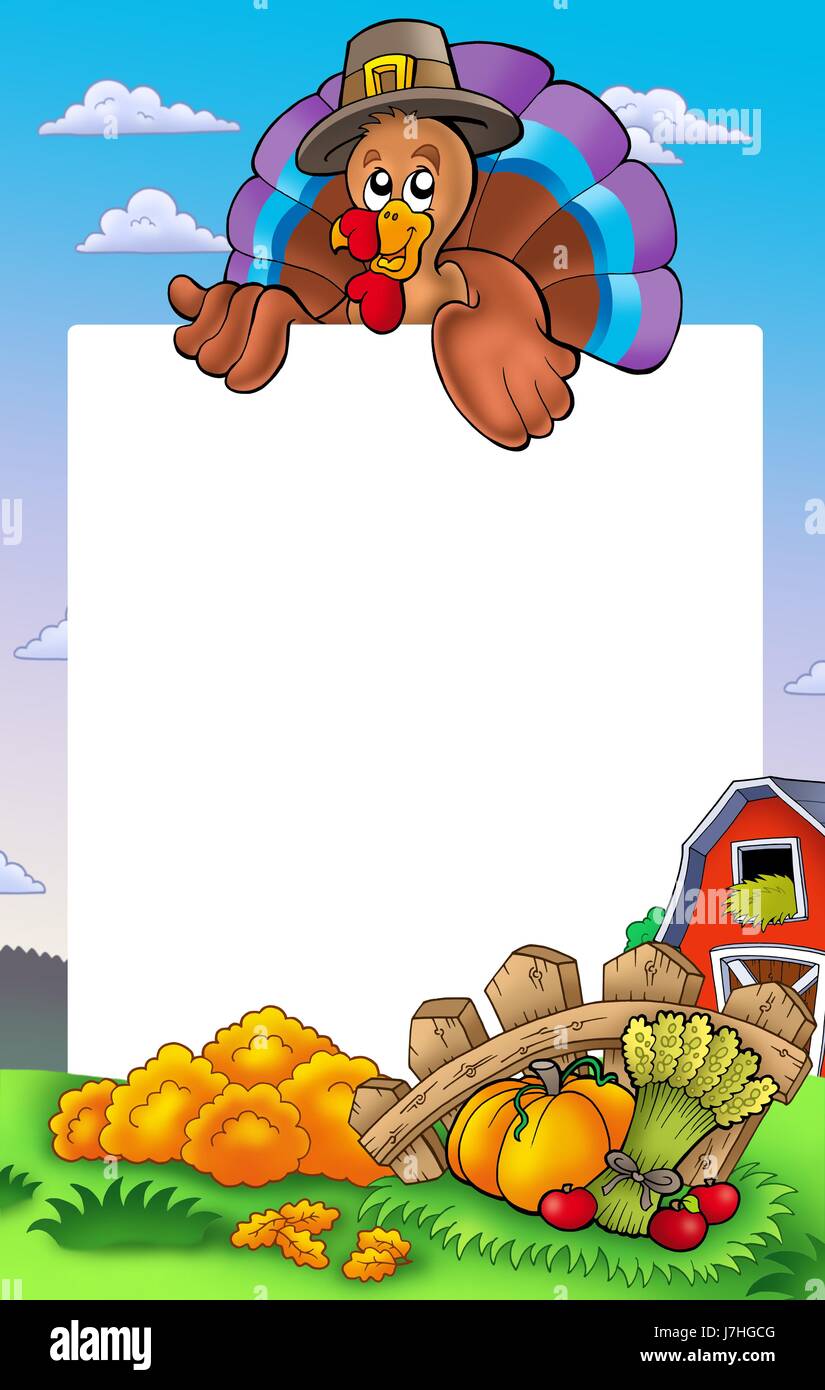 Turkey bird drawing hi-res stock photography and images - Alamy