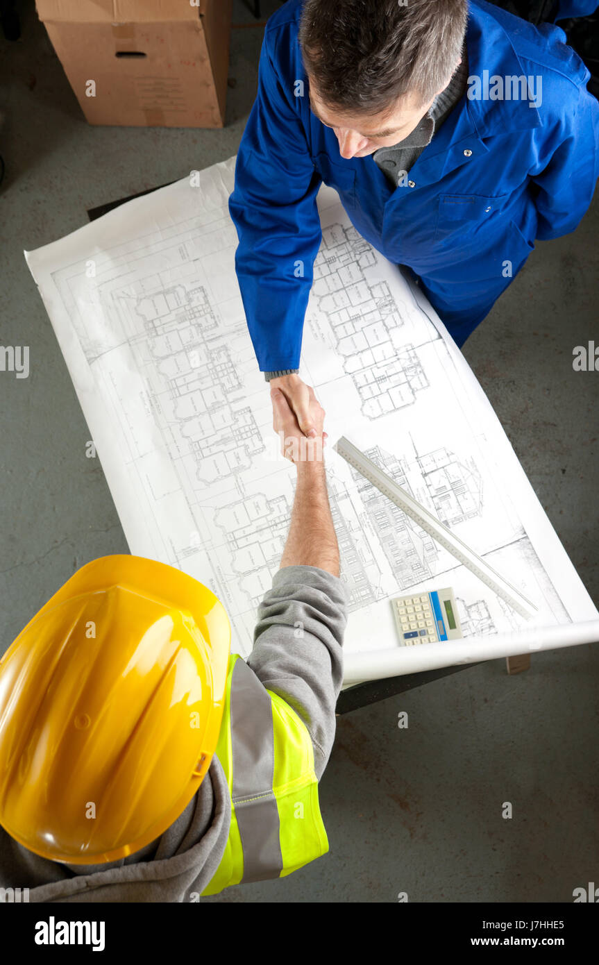 house building hand hands handshake model design project concept plan ...