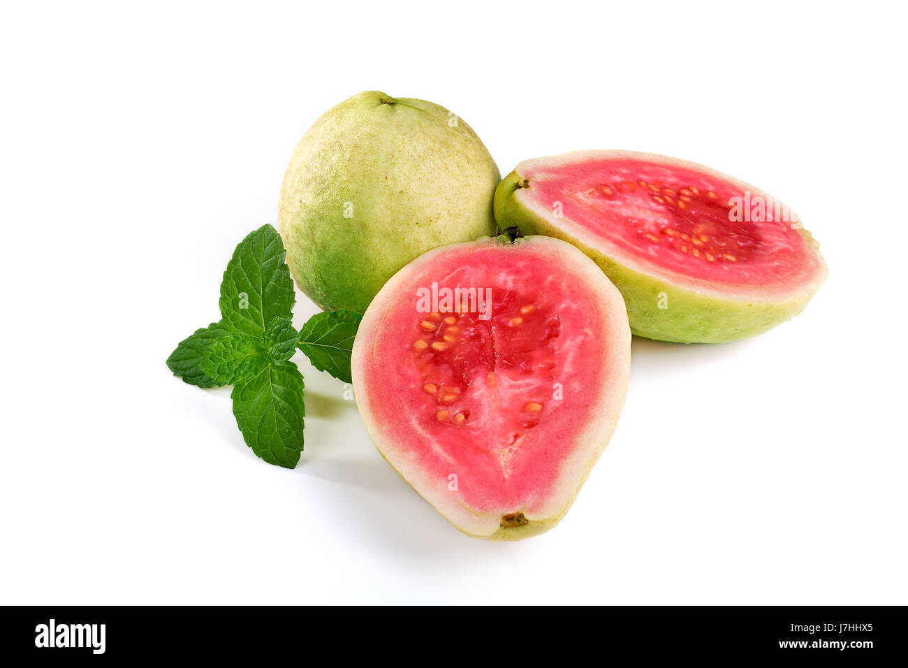 Cut of Guava Stock Photo - Alamy