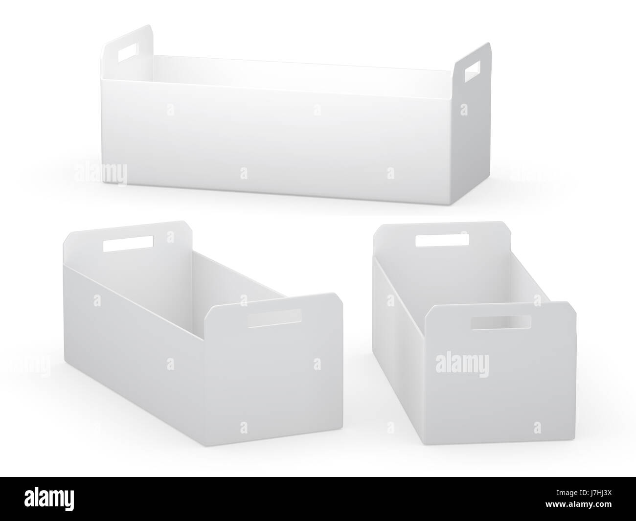 white document tray with clipping path Stock Photo - Alamy
