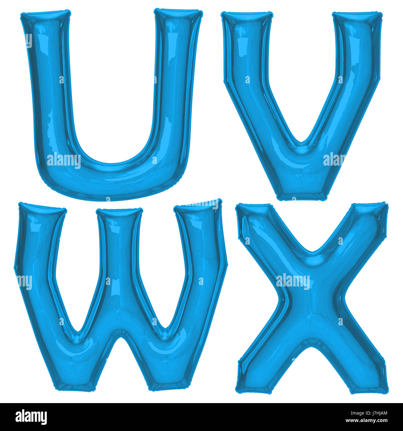 Blue alphabet hi-res stock photography and images - Alamy