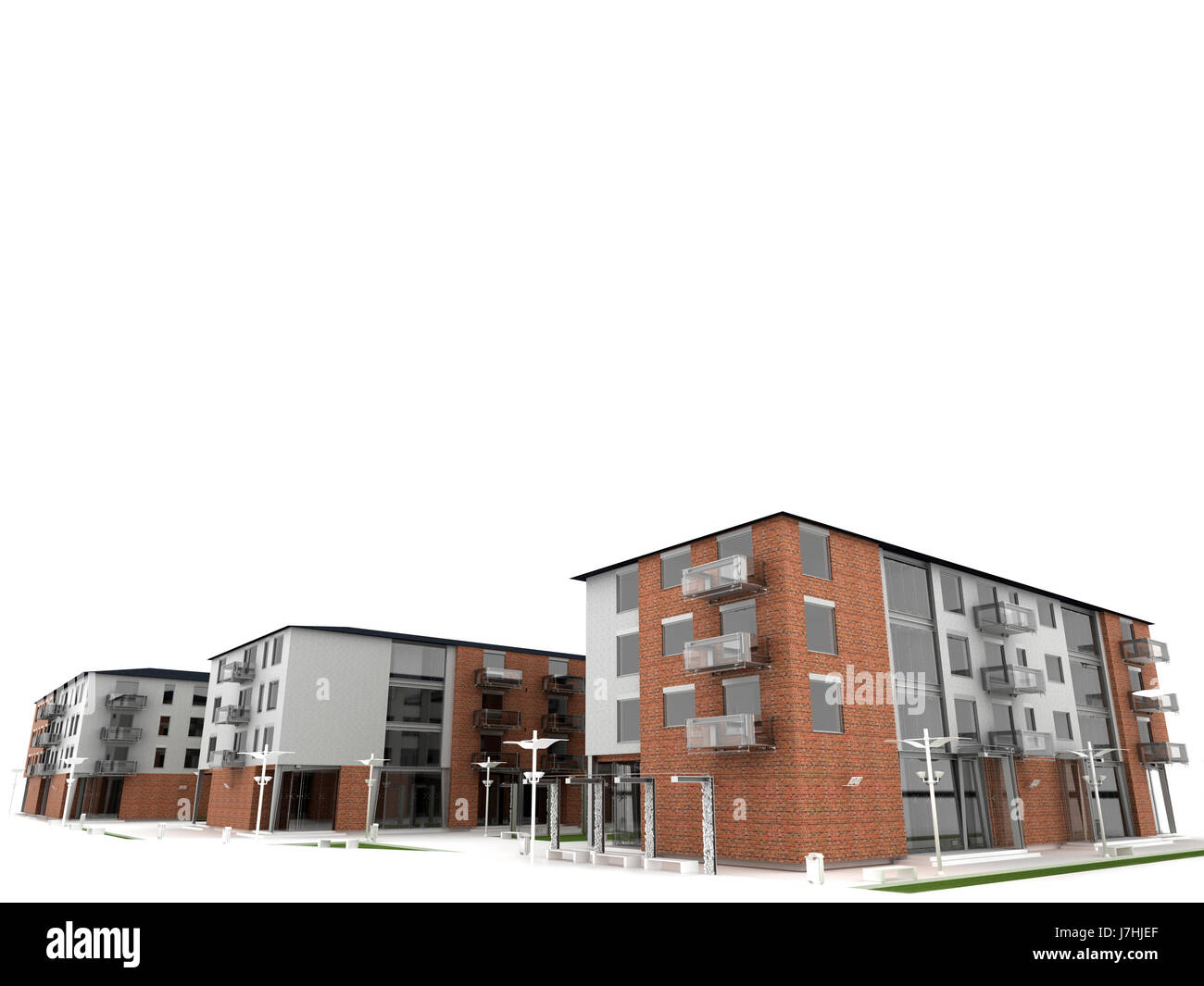 house building visualization style of construction architecture ...