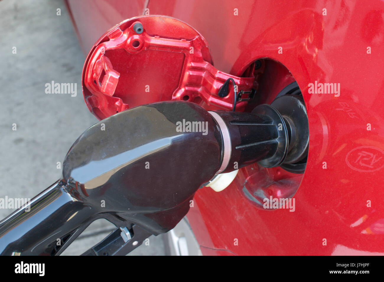 Car filling up gas station usa hi-res stock photography and images - Alamy