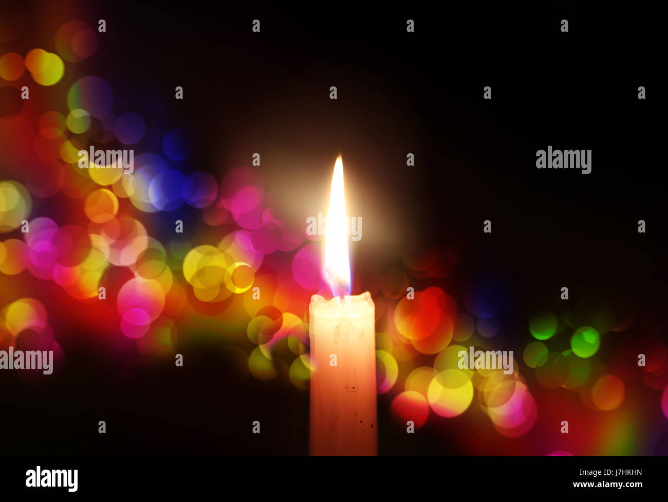 Candle rays hi-res stock photography and images - Alamy